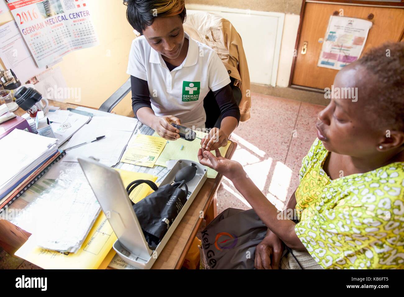 Mathare is a collection of slums in Nairobi, Kenya. The walk-in clinic ...