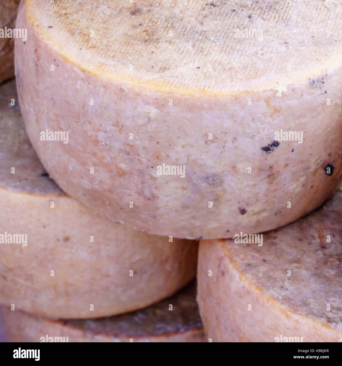 Typical italian cheese head Stock Photo - Alamy