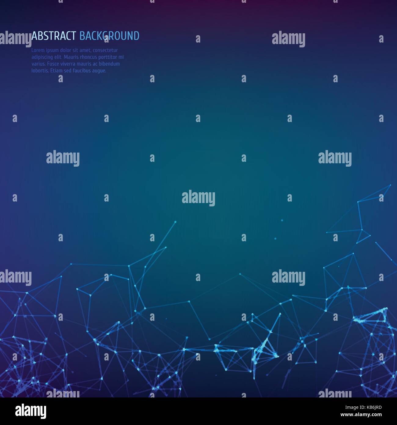 Abstract vector particles and lines Stock Vector Image & Art - Alamy