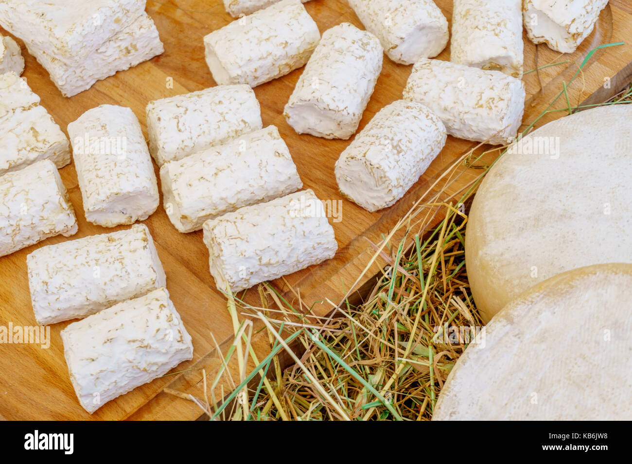 Typical italian cheese head Stock Photo - Alamy