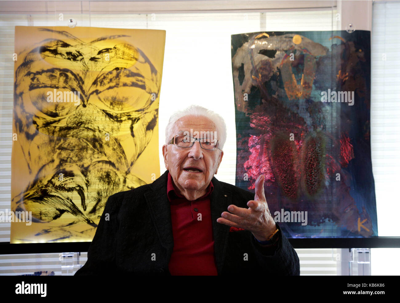 Marino Golinelli born in 1920, a pharmaceutical entrepreneur (Alfa ...