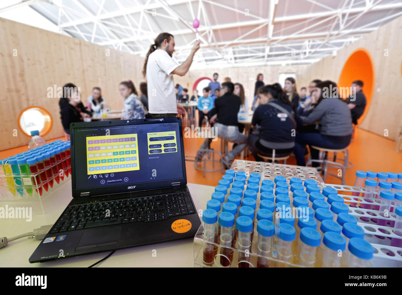 The Opificio Golinelli, a museum-laboratory of scientific knowledge ...