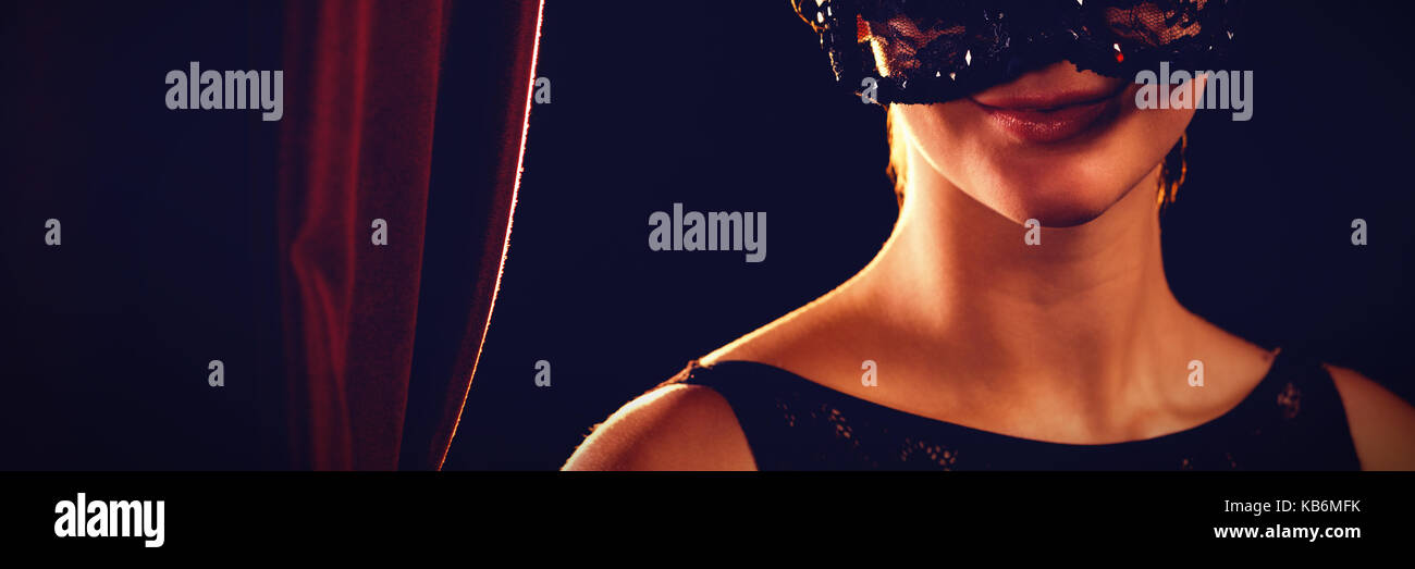 Theatre curtain mask hi-res stock photography and images - Alamy