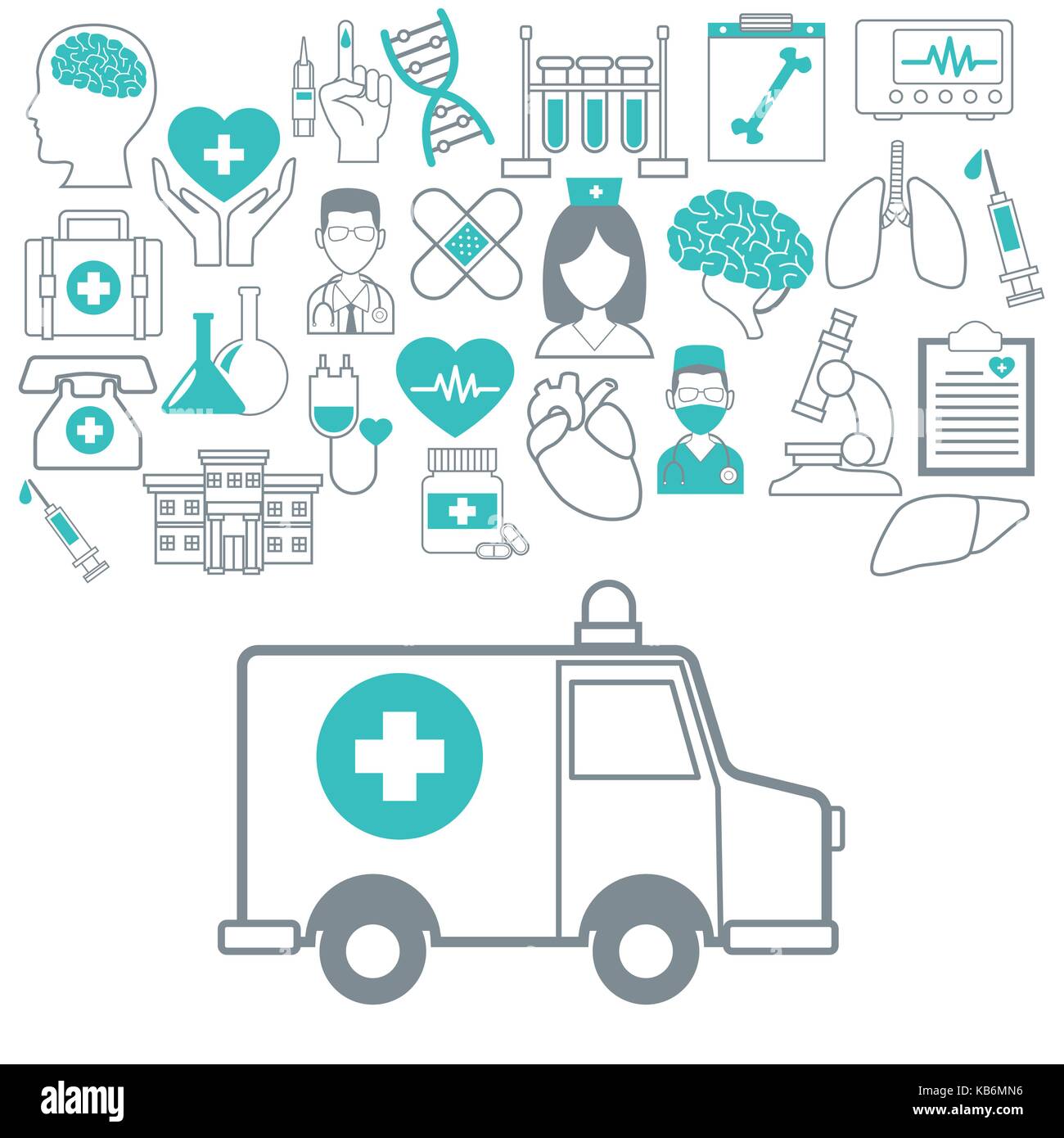 Medical healthcare service Stock Vector Image & Art - Alamy