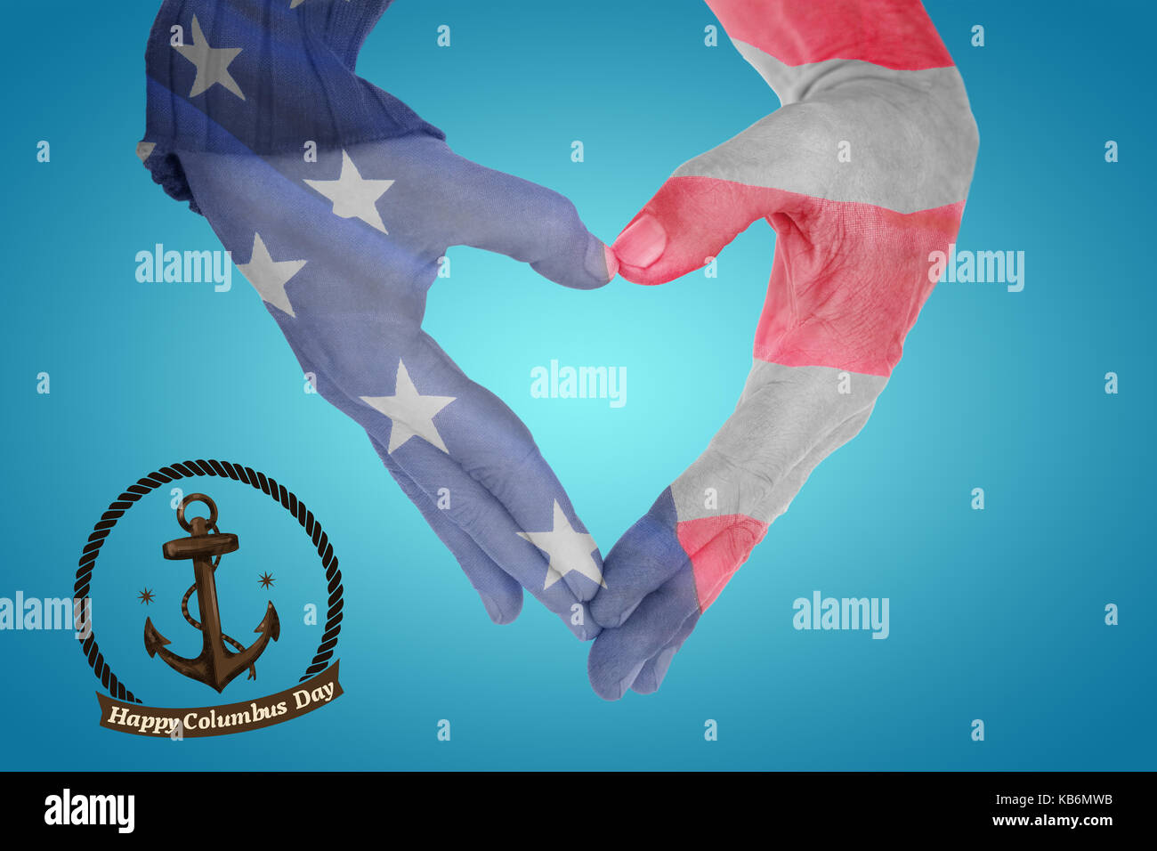 Hands heart shadow flag hi-res stock photography and images - Alamy
