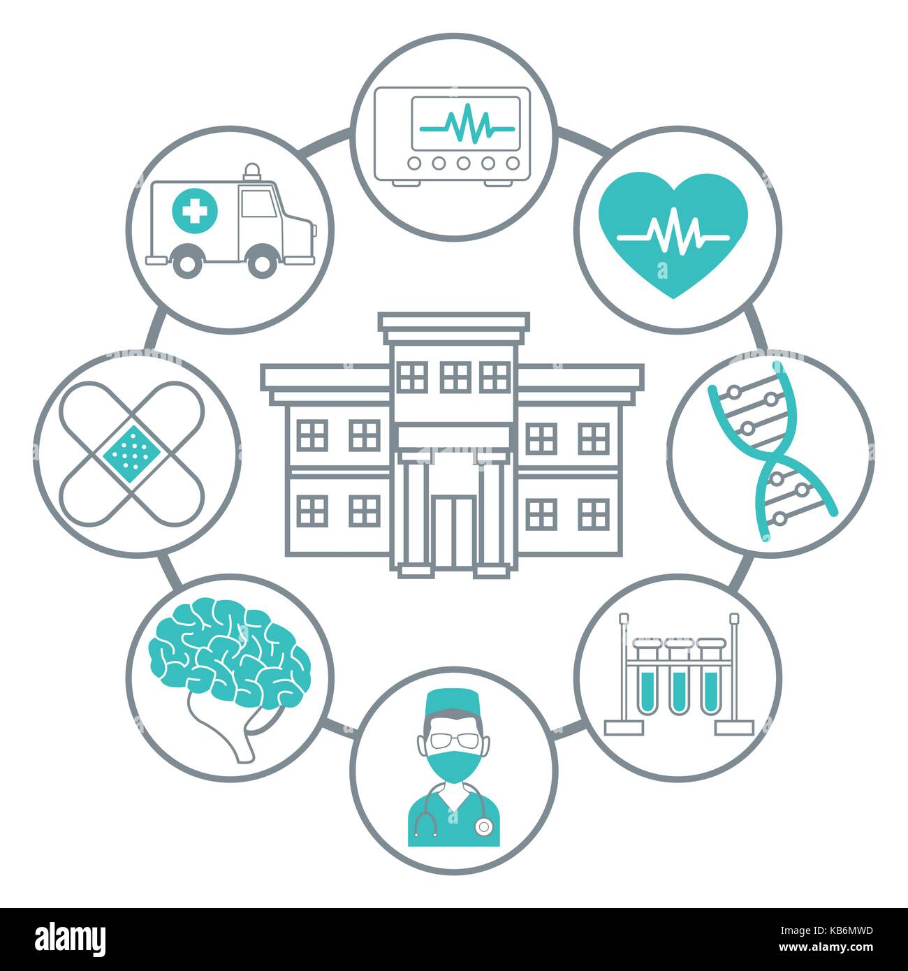 Medical healthcare service Stock Vector Image & Art - Alamy