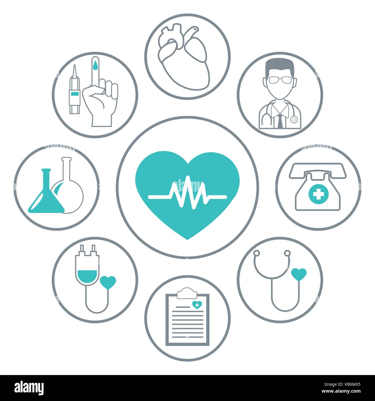 Medical healthcare service Stock Vector Image & Art - Alamy