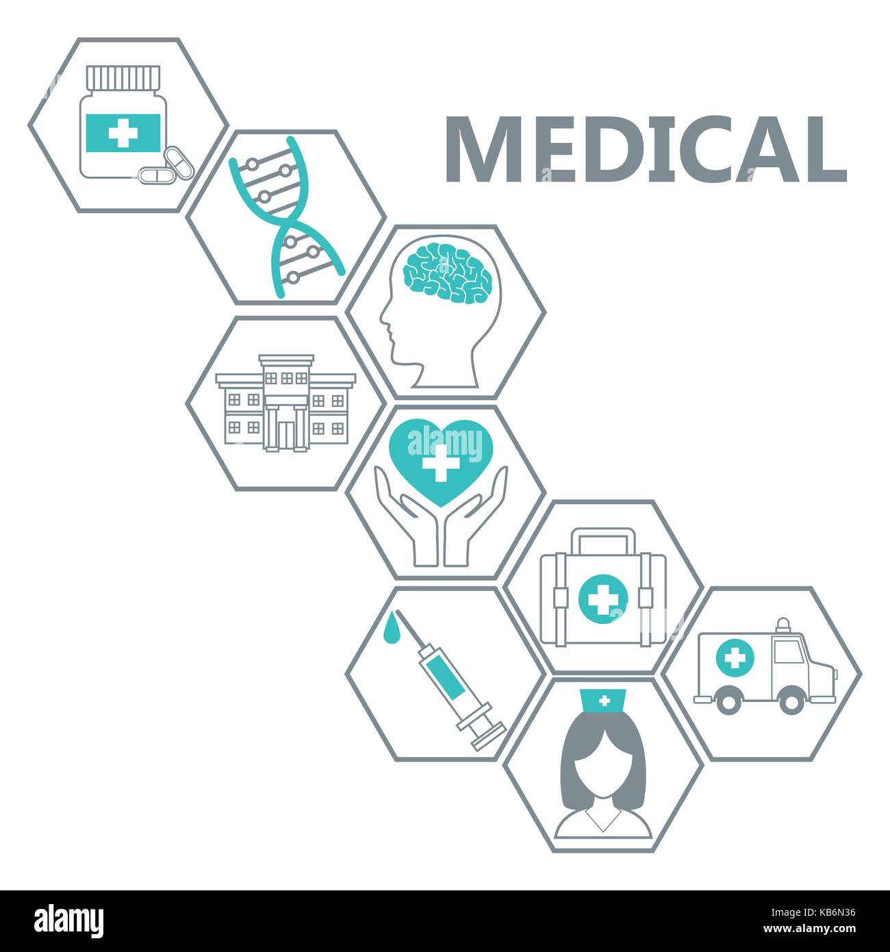 Medical healthcare service Stock Vector Image & Art - Alamy