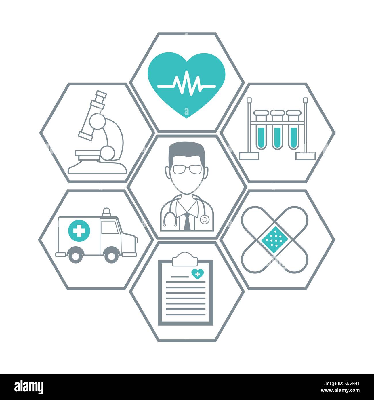 Medical healthcare service Stock Vector Image & Art - Alamy