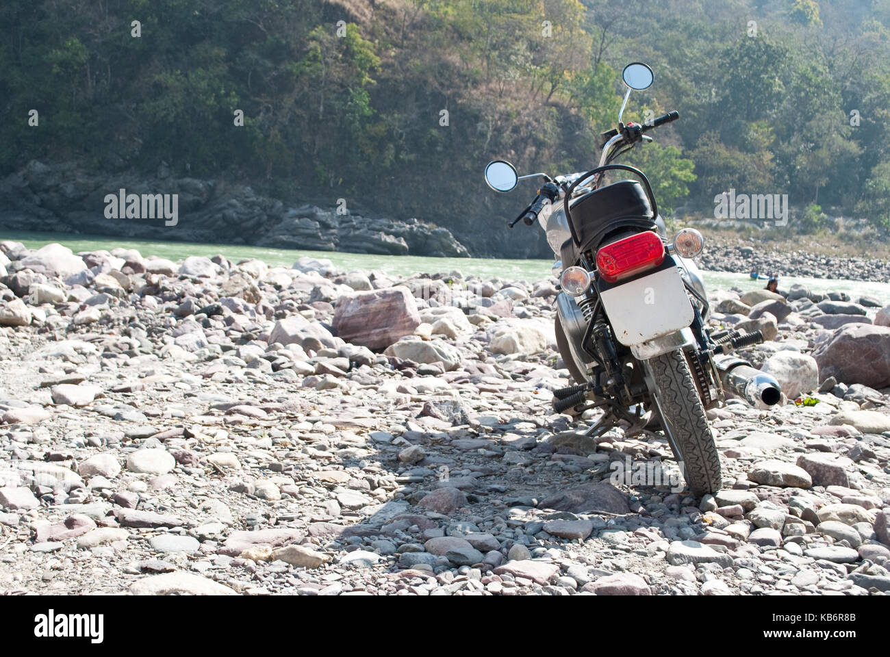 Solo Bike travel Stock Photo - Alamy