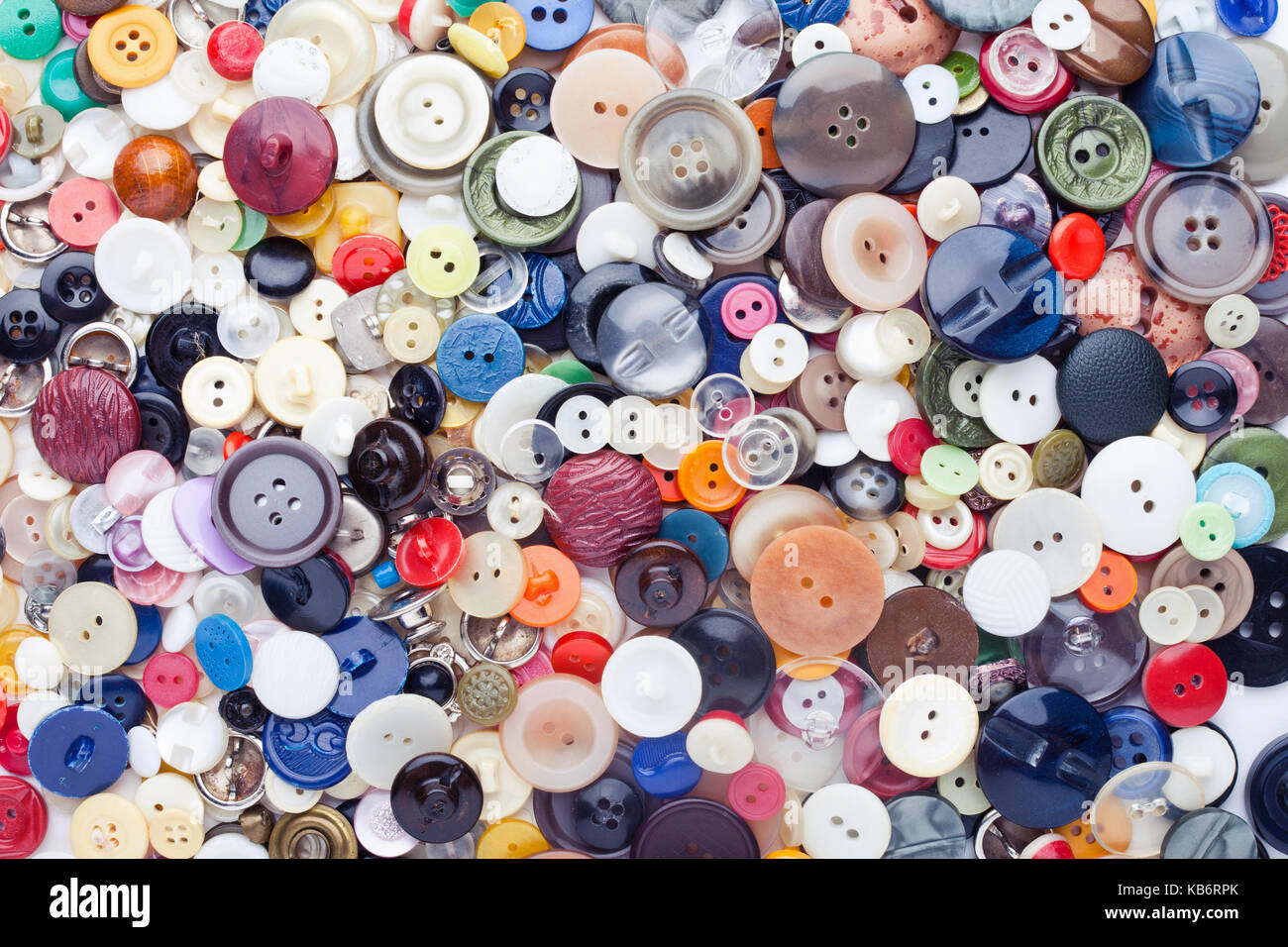sewing buttons background Stock Photo - Alamy