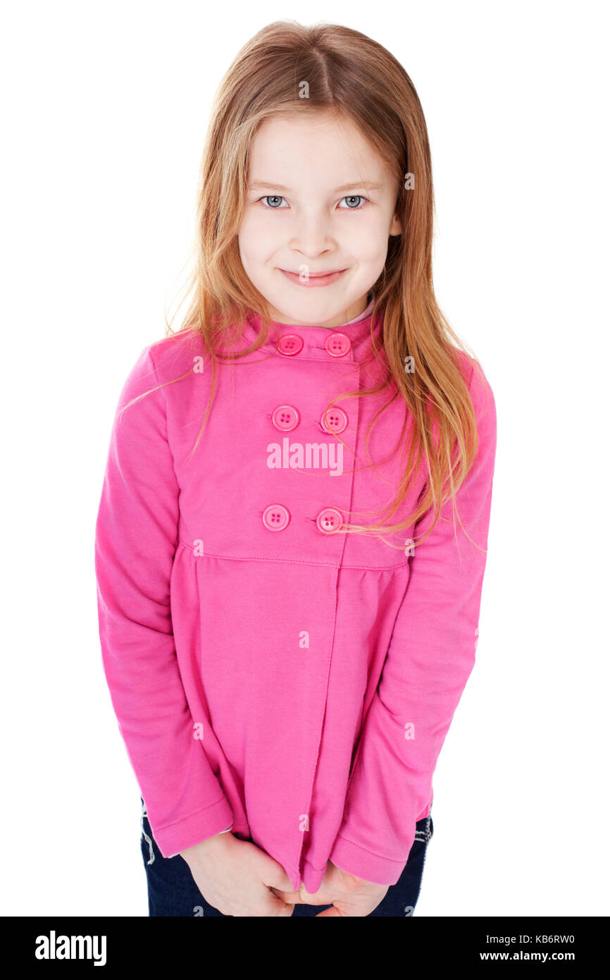 Cute shy girl looking embarrassed hi-res stock photography and images ...