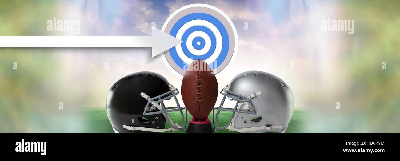 Football blue white versus hi-res stock photography and images - Alamy