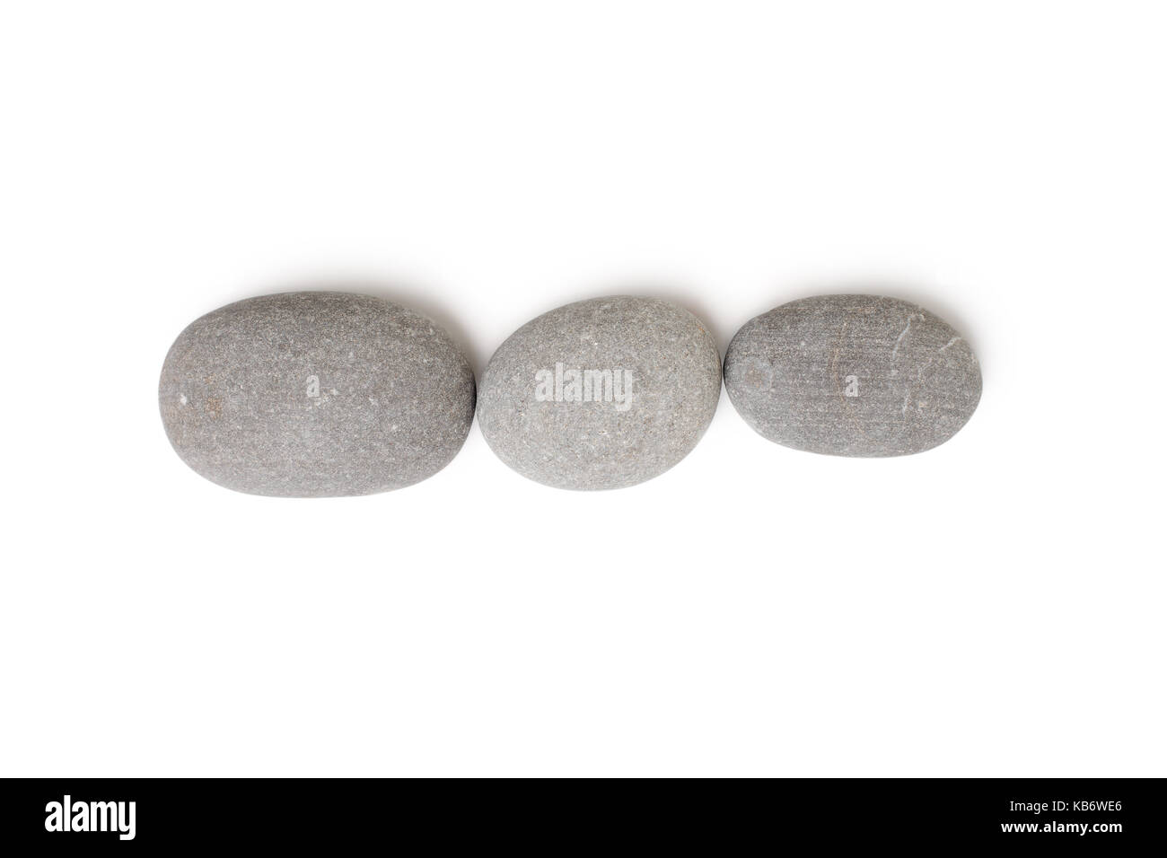 line from pebble isolated on white background Stock Photo - Alamy