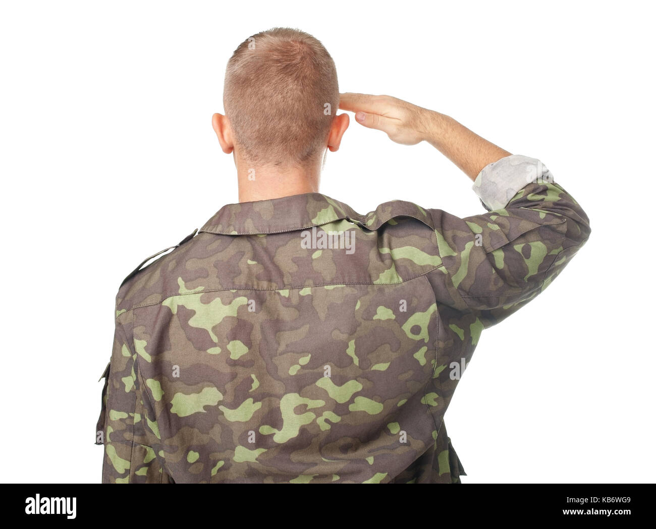 Person saluting soldier standing hi-res stock photography and images ...