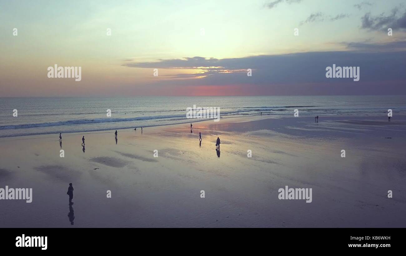 beautiful sunset in Bali Stock Photo - Alamy