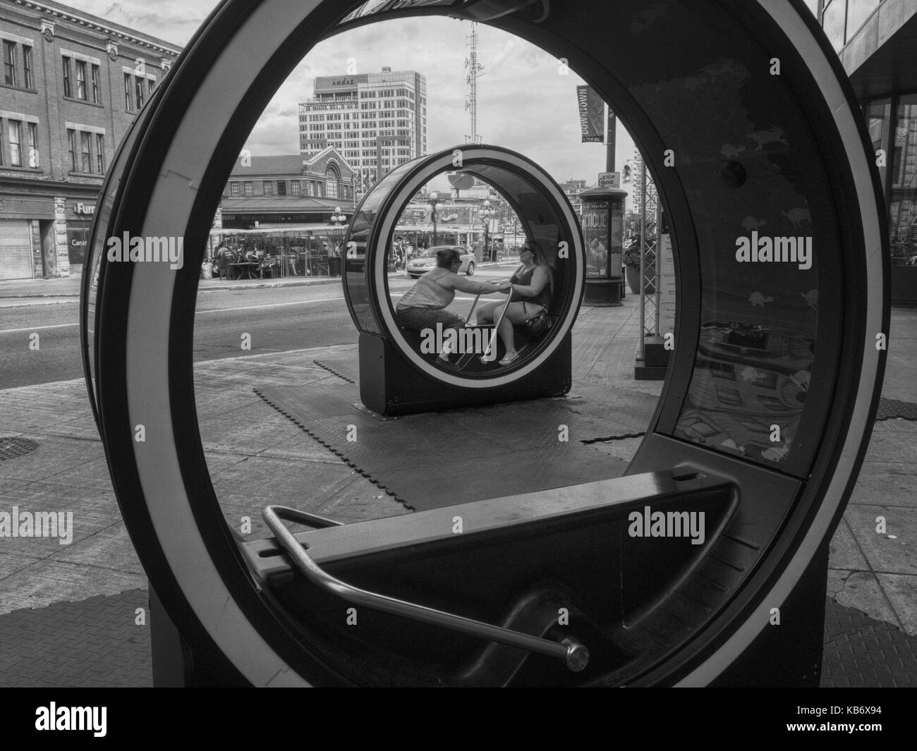 Display enjoy Black and White Stock Photos & Images - Alamy