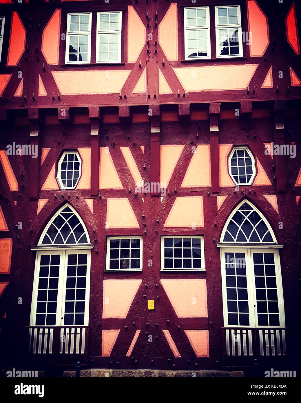 ESSLINGEN, GERMANY - SEPTEMBER 13, 2017; Example traditional German ...