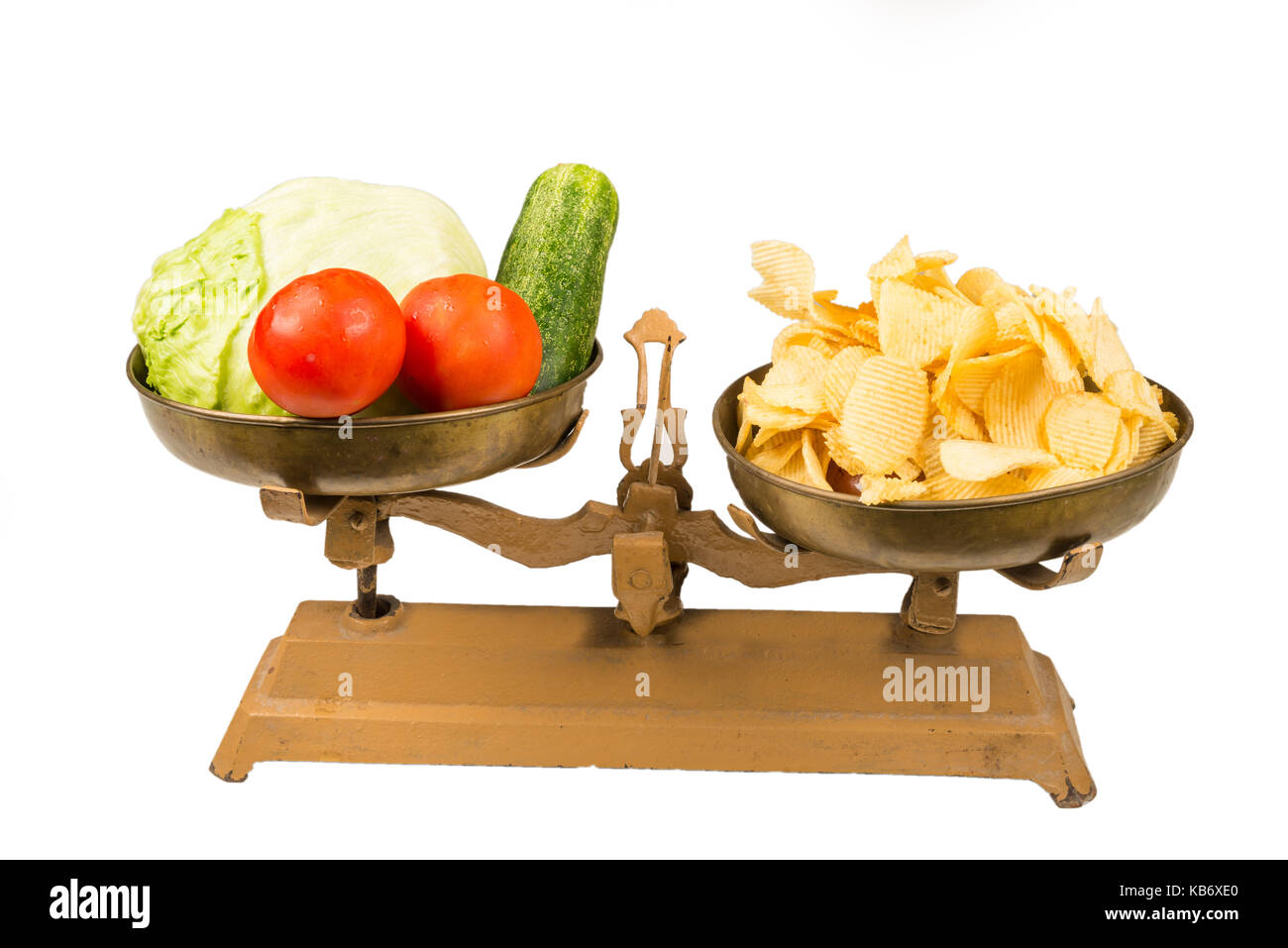 Nutrition balance, a healthy eating concept Stock Photo - Alamy