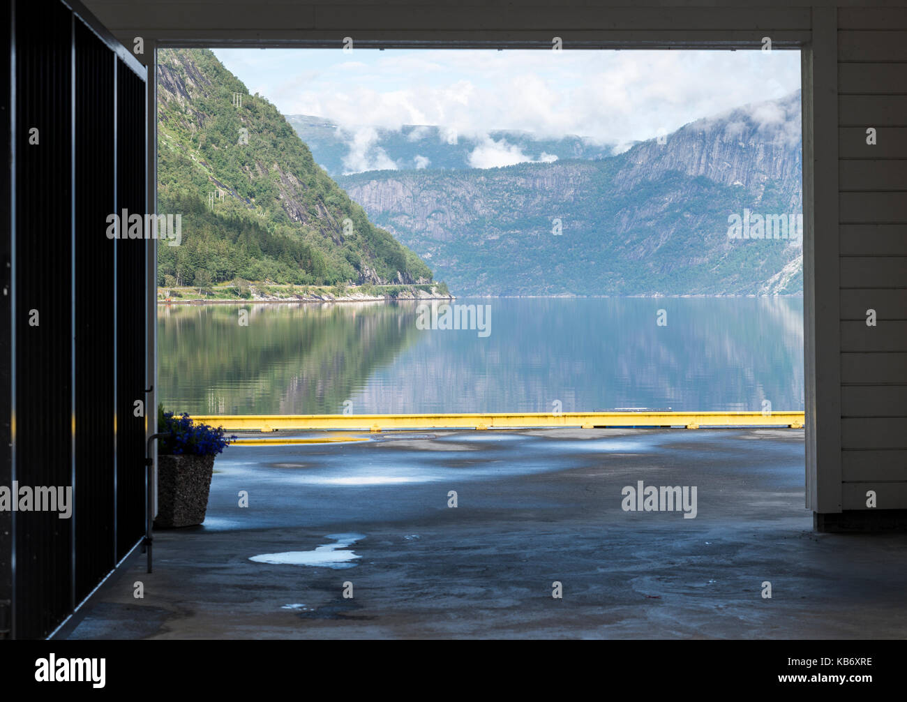 Norway ferry window hi-res stock photography and images - Alamy