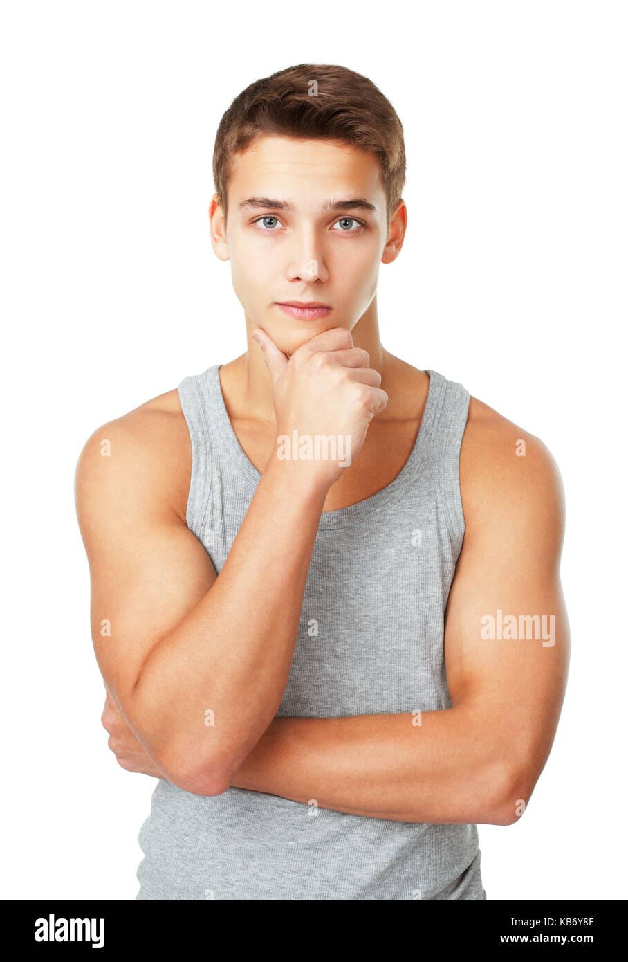 Boy Wearing Singlet
