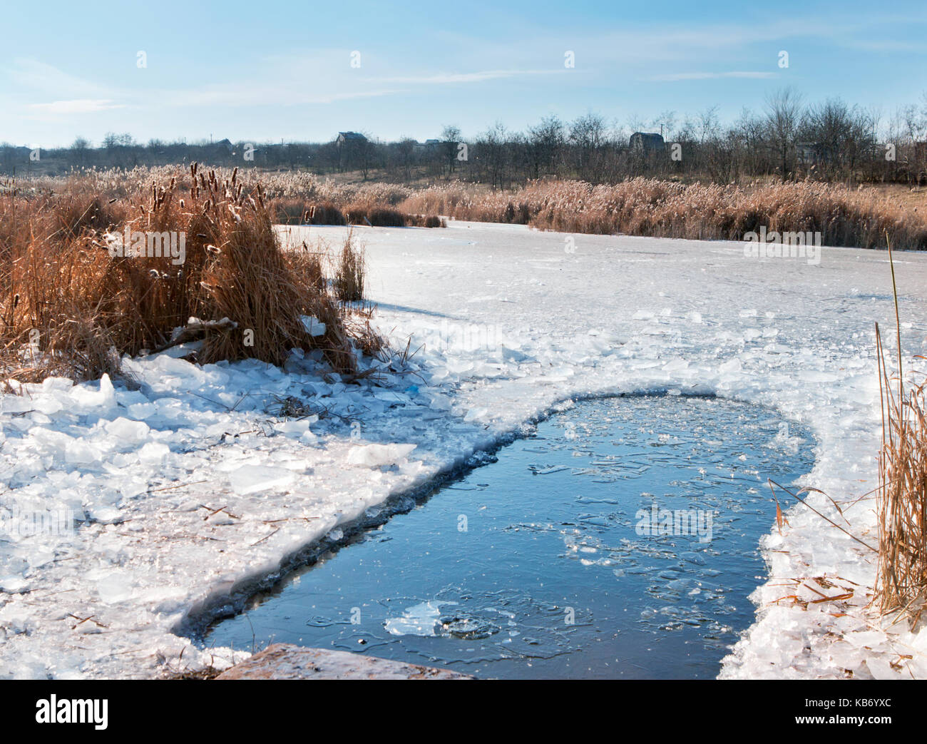 Ice hole hi-res stock photography and images - Alamy