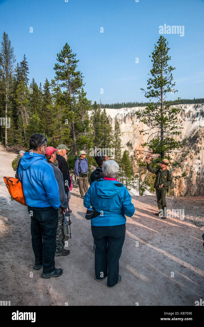 Yellowstone park rangers hi-res stock photography and images - Alamy