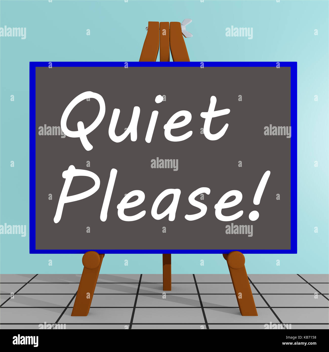 Silence Please Library Posters