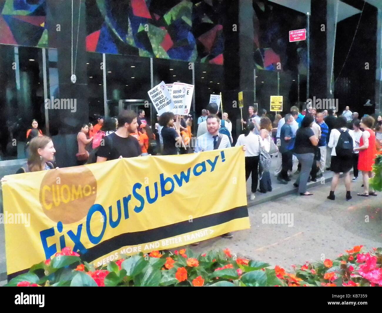Anti gentrification protest new york hi-res stock photography and ...