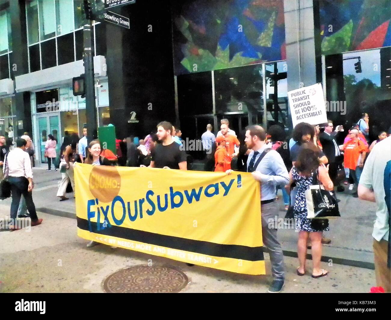 Anti gentrification protest new york hi-res stock photography and ...
