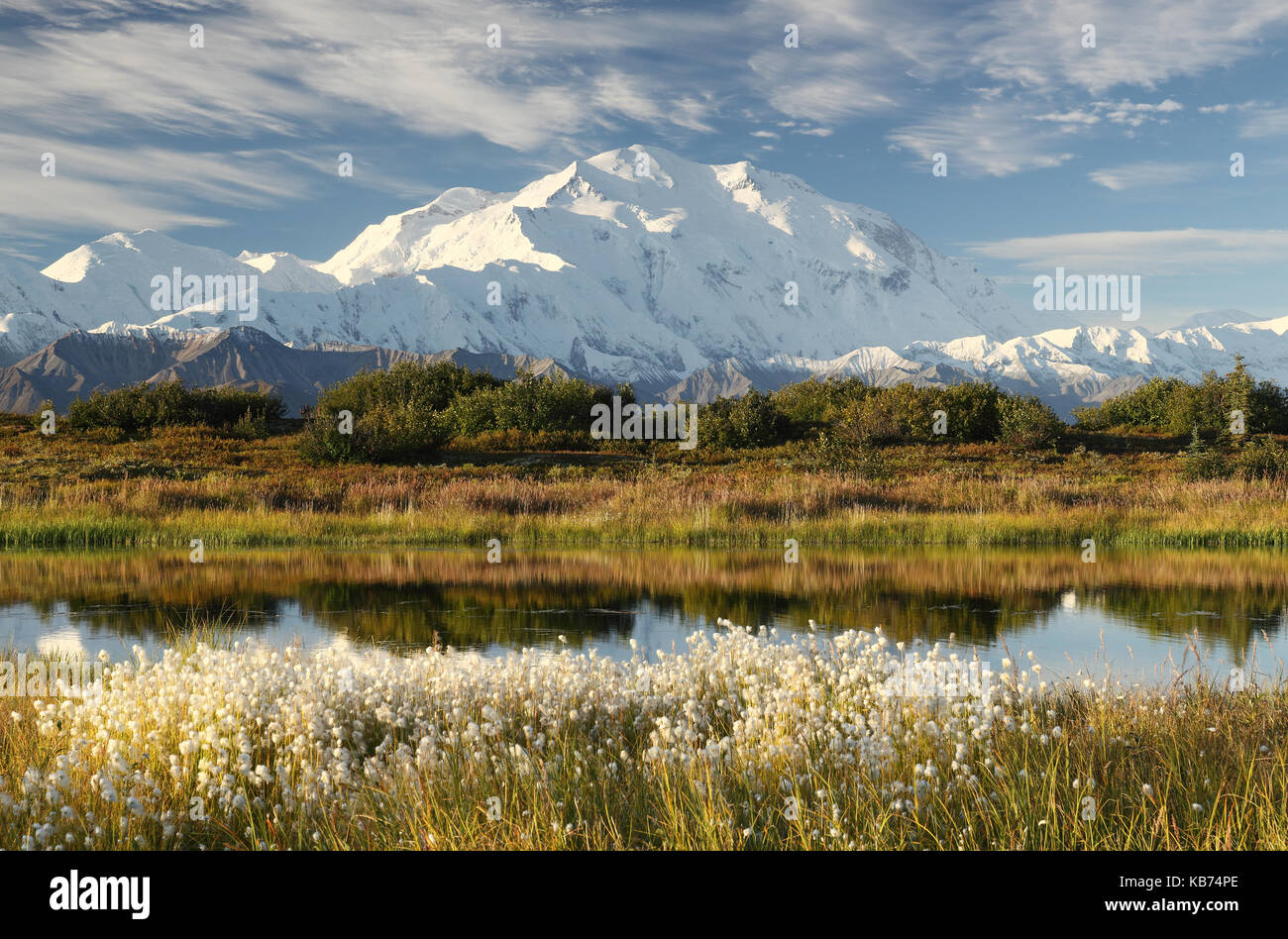 Denali, also known as Mount McKinley, its former official name, is ...