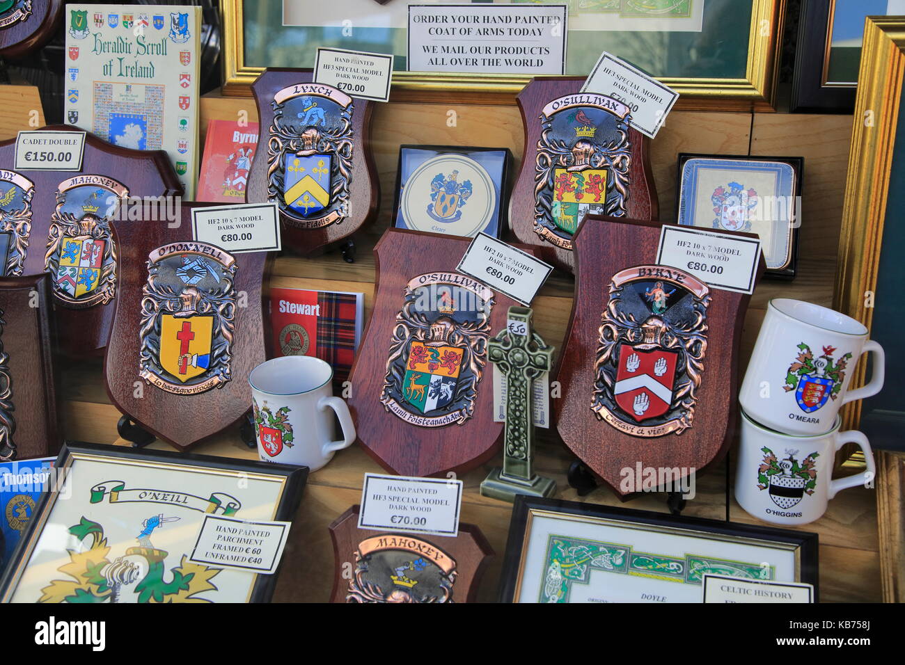 Irish Heraldic Shields