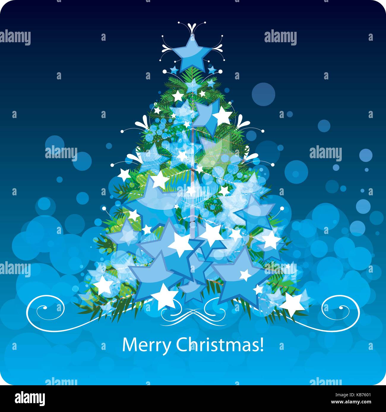 Christmas Tree Greetings Card Vector Illustration Stock Vector Image christmas-tree-greetings-card-vector-illustration-stock-vector-image
