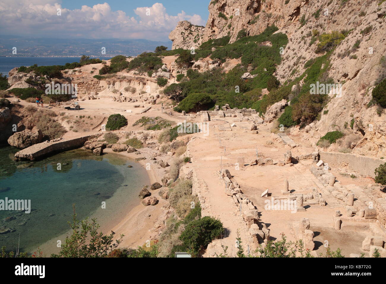 Heraion of Perachora, Greece Stock Photo - Alamy