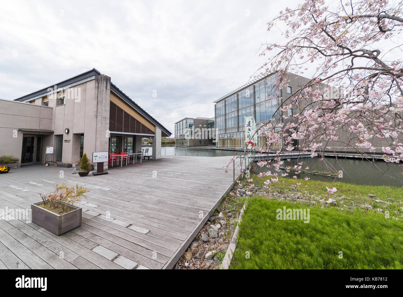 Tsuruoka Park, Tsuruoka City, Yamagata Prefecture, Japan Stock Photo ...