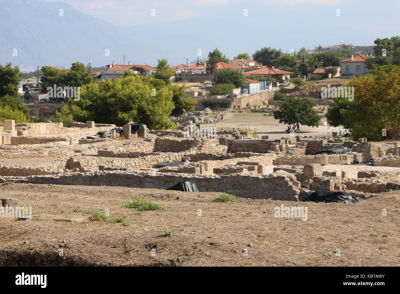 Ancient Corinth, Greece Stock Photo - Alamy