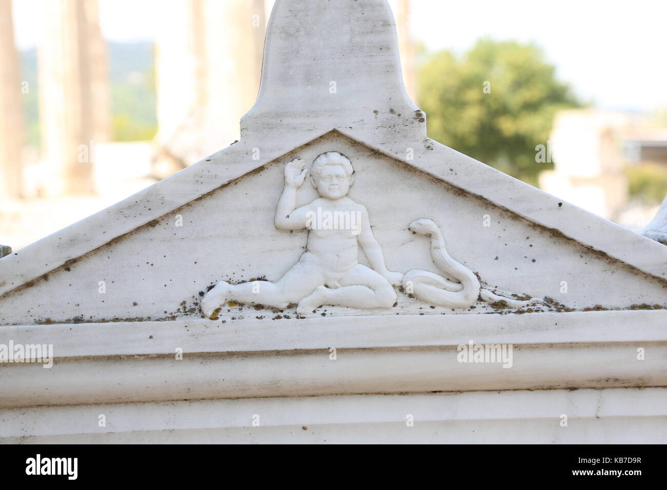 Nemea, Greece, Ancient Nemea Stock Photo - Alamy