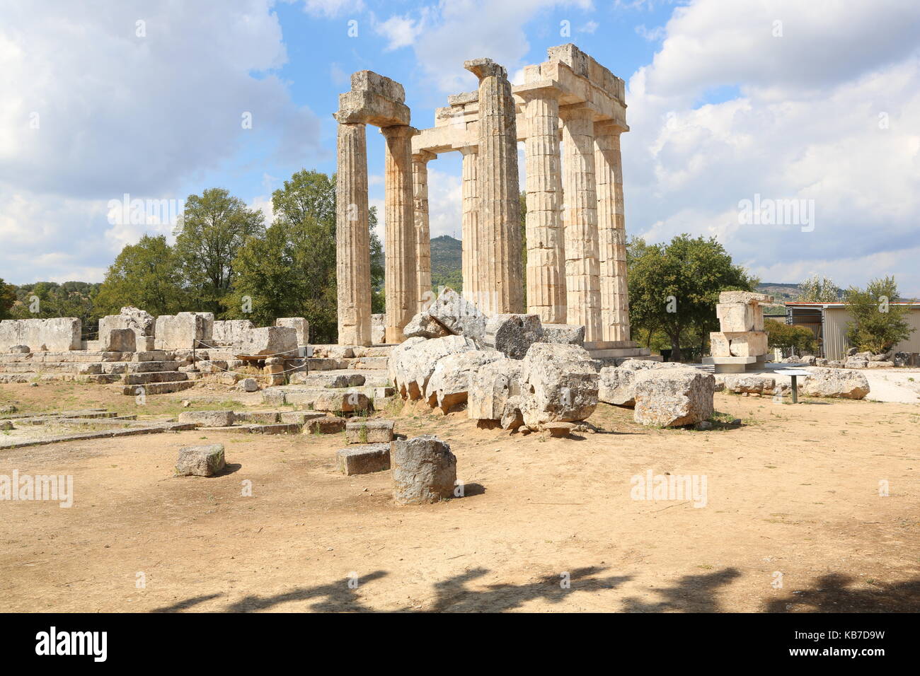 Nemea, Greece, Ancient Nemea Stock Photo - Alamy