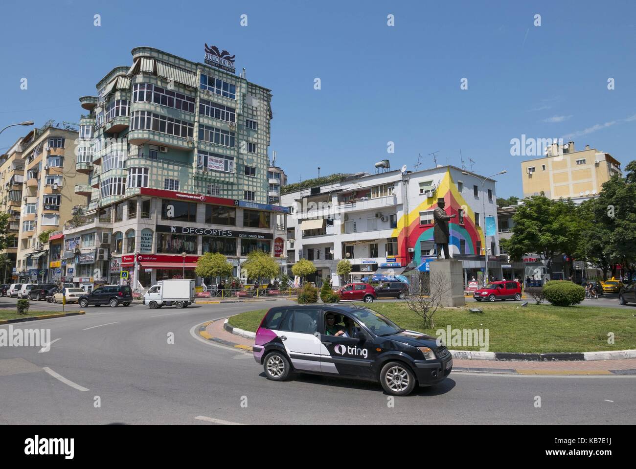 Tirana Capital of Albania May 2017 - Ish-Blloku Ex-Block | usage ...