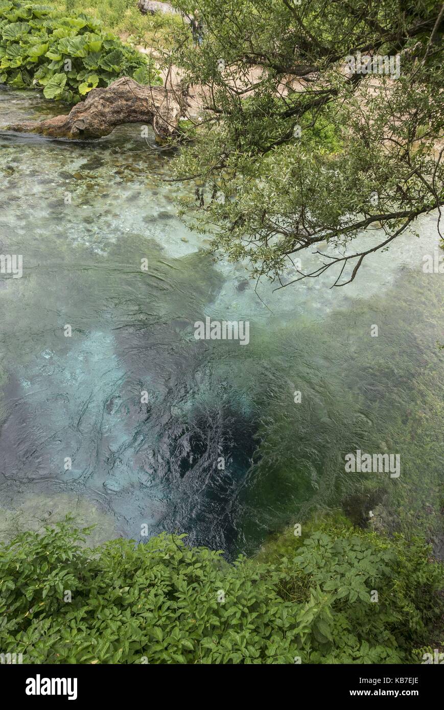 The Blue Eye Water Spring in Southern Albania May 2017 | usage ...