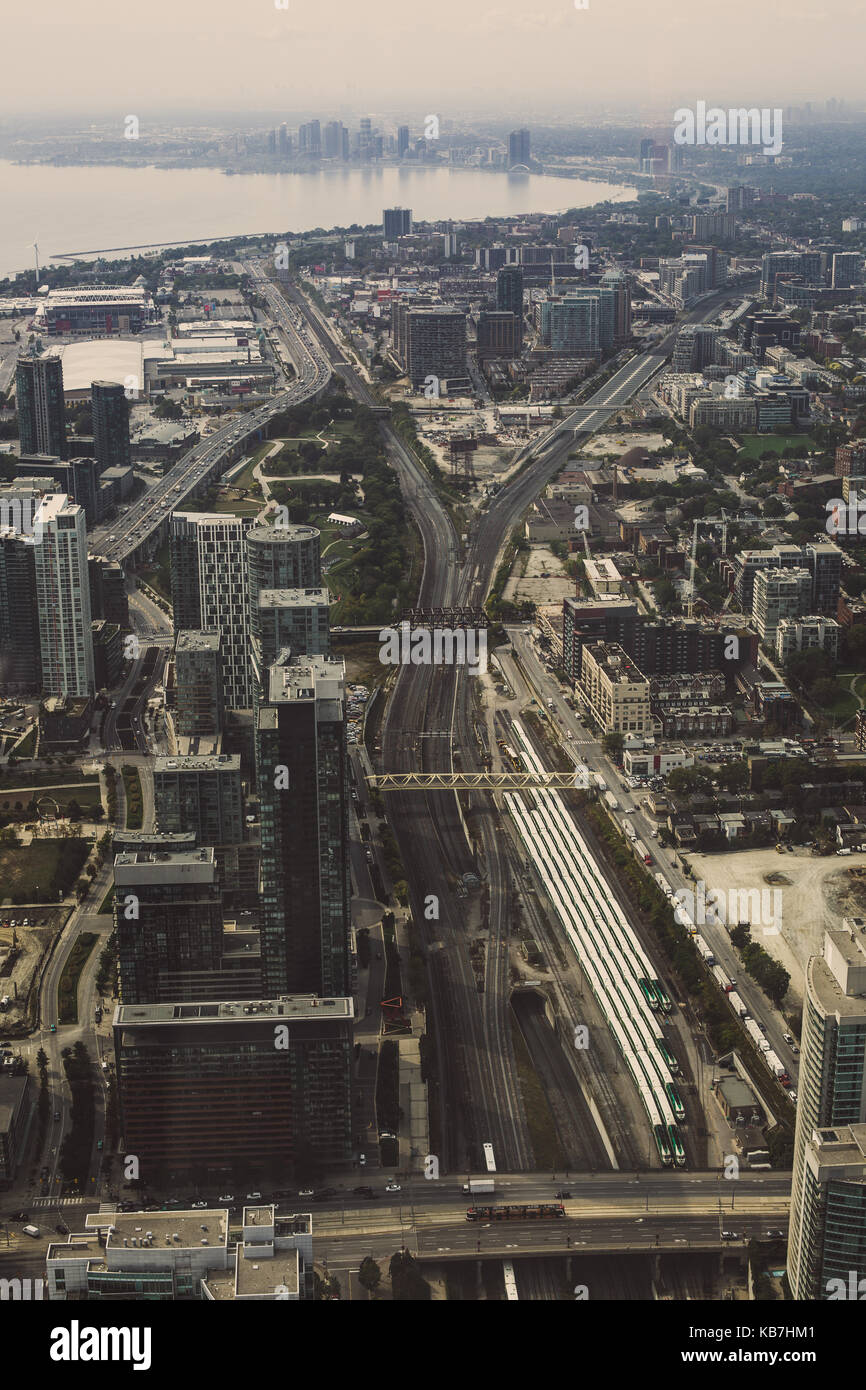 Aerial views of toronto hi-res stock photography and images - Alamy