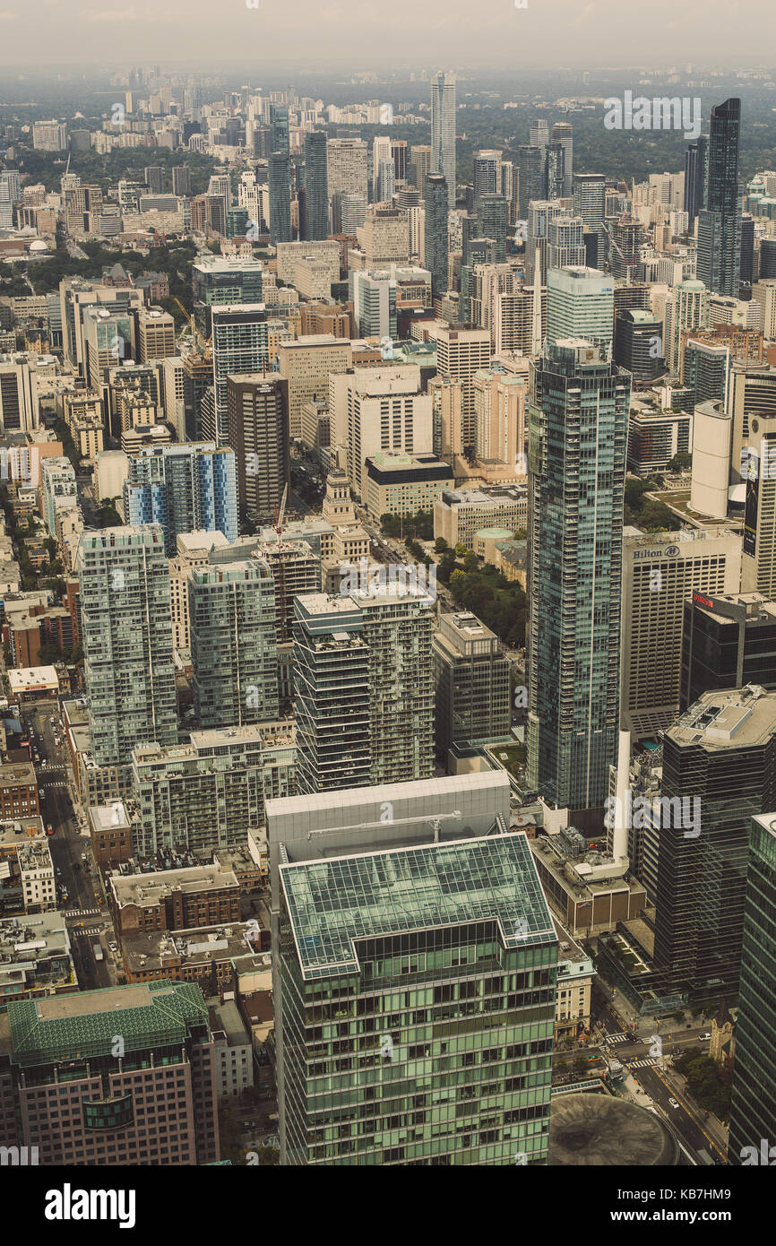 Aerial views of toronto hi-res stock photography and images - Alamy