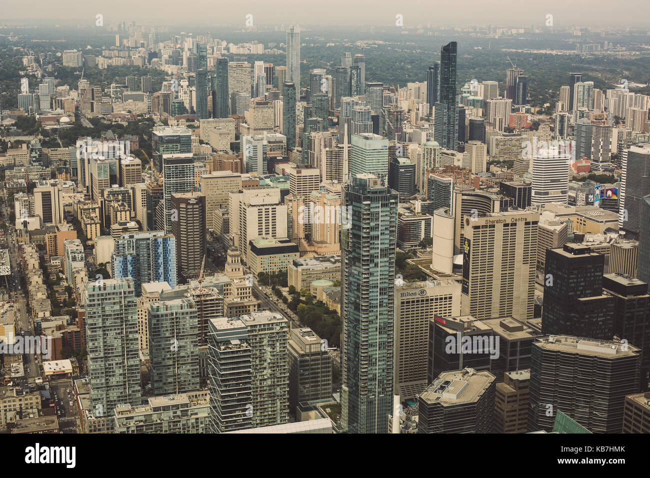 Aerial views of toronto hi-res stock photography and images - Alamy