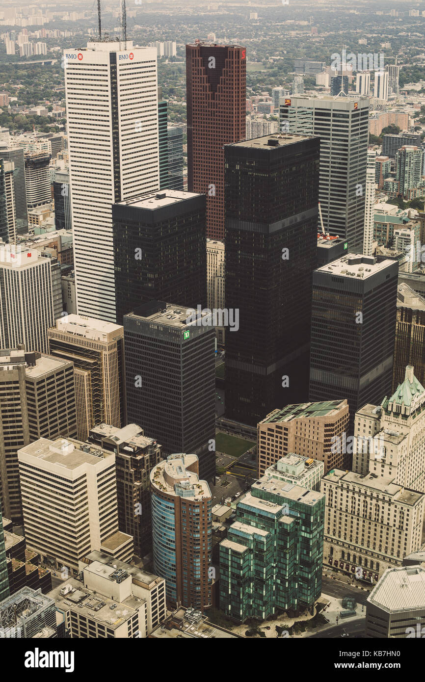 Aerial Views Of Toronto High Resolution Stock Photography and Images ...