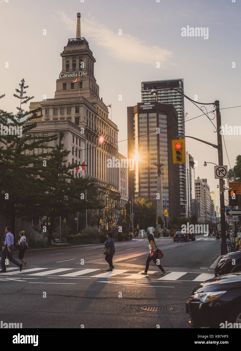 Aerial views of toronto hi-res stock photography and images - Alamy