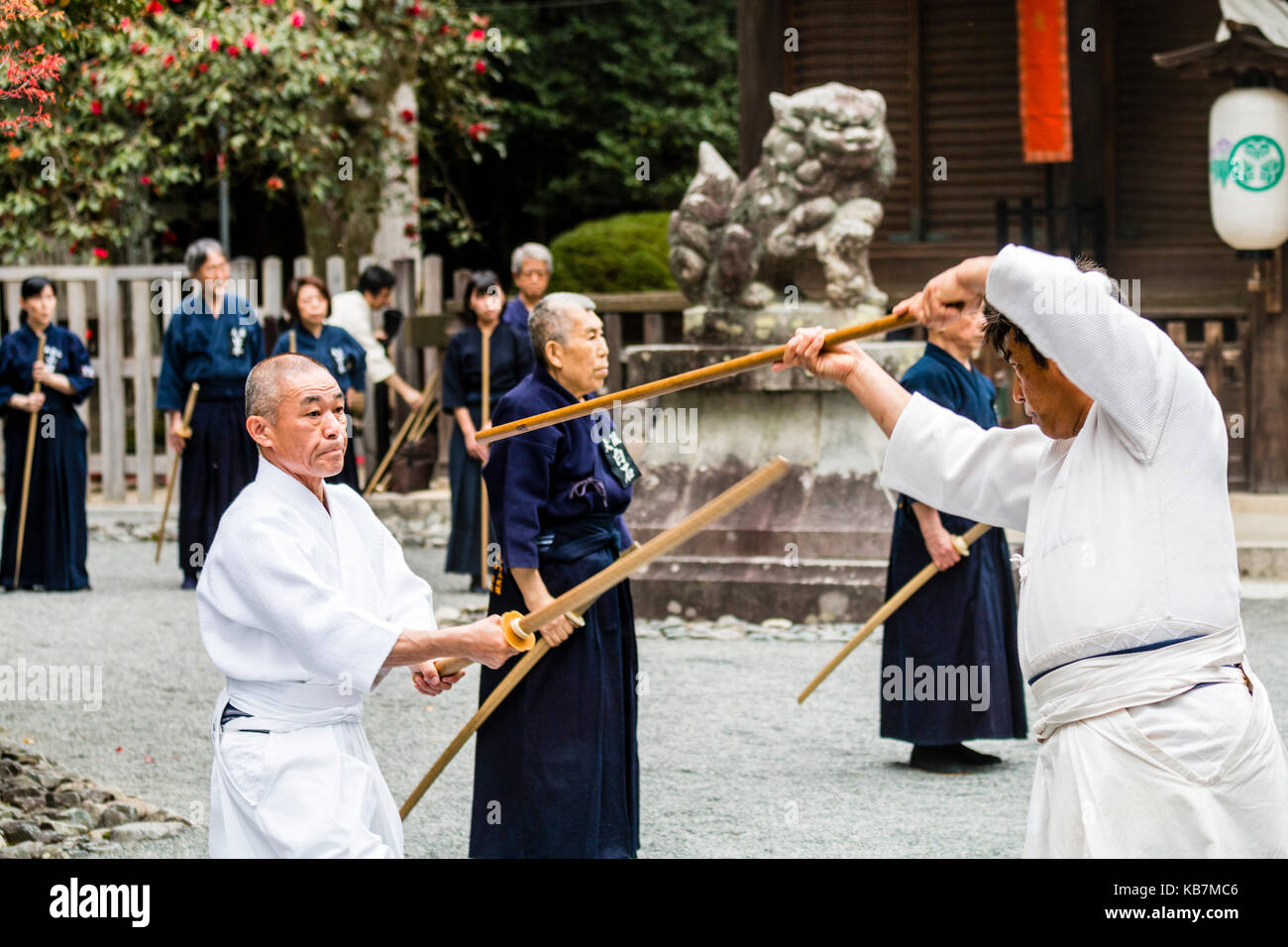 Samurai swords hi-res stock photography and images - Alamy