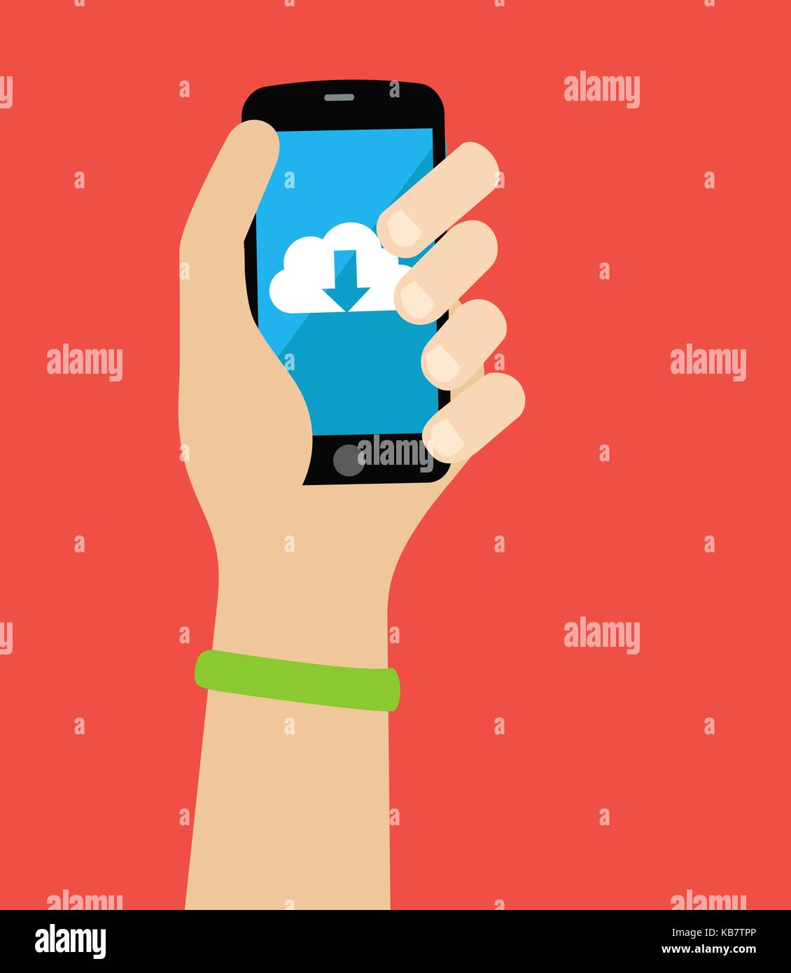 Electronic data sharing Stock Vector Images - Alamy