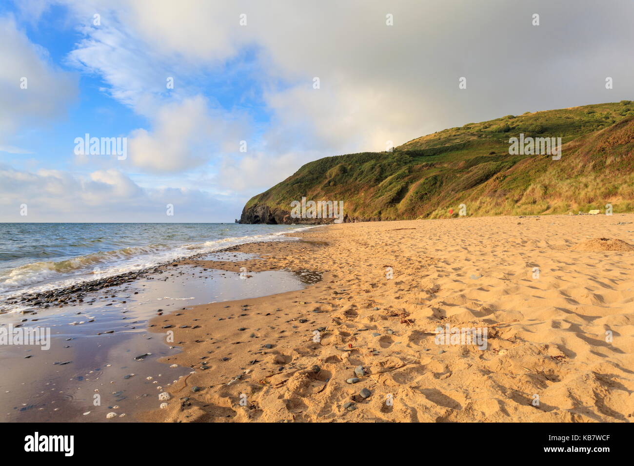 Penbryn beach wales hi-res stock photography and images - Alamy