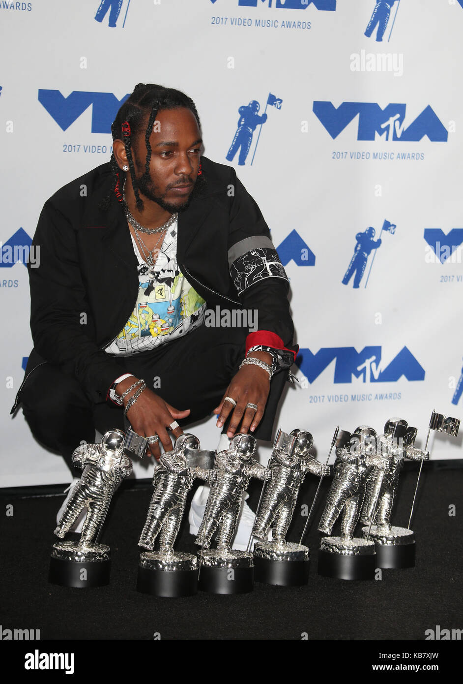MTV Video Music Awards (VMA) 2017 Press Room, held at the Forum in ...