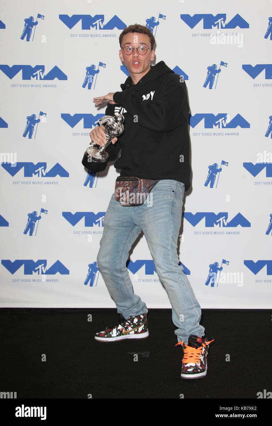 MTV Video Music Awards (VMA) 2017 Press Room, held at the Forum in ...